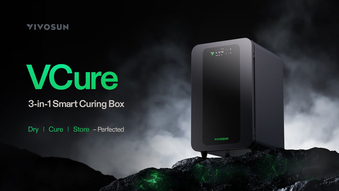 VCure by Vivosun: 3-in-1 Smart Drying & Curing Box for Growers