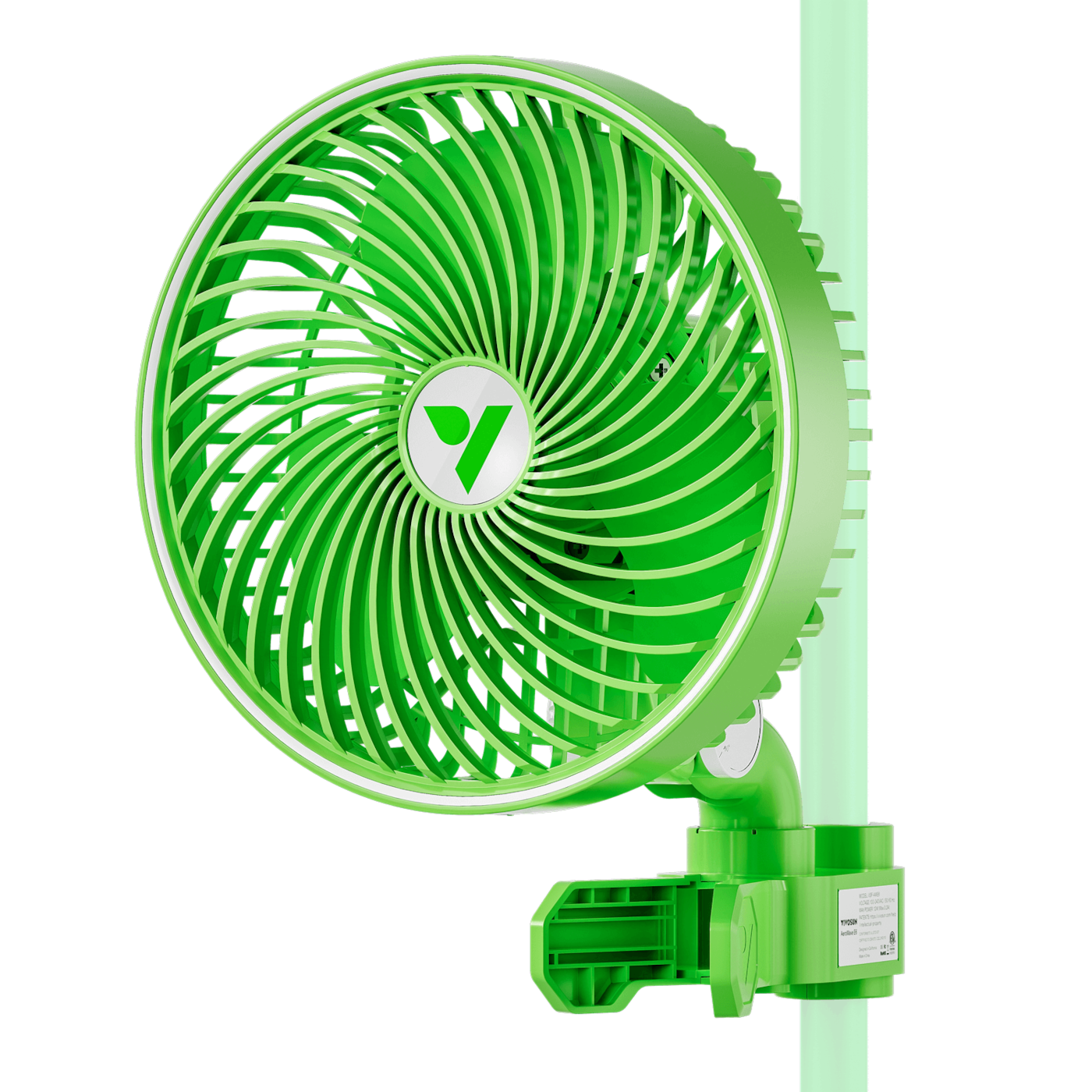 AeroWave E6 Clip-on Fan, EC Motor, Auto Oscillation Fan, Air Circulator ...