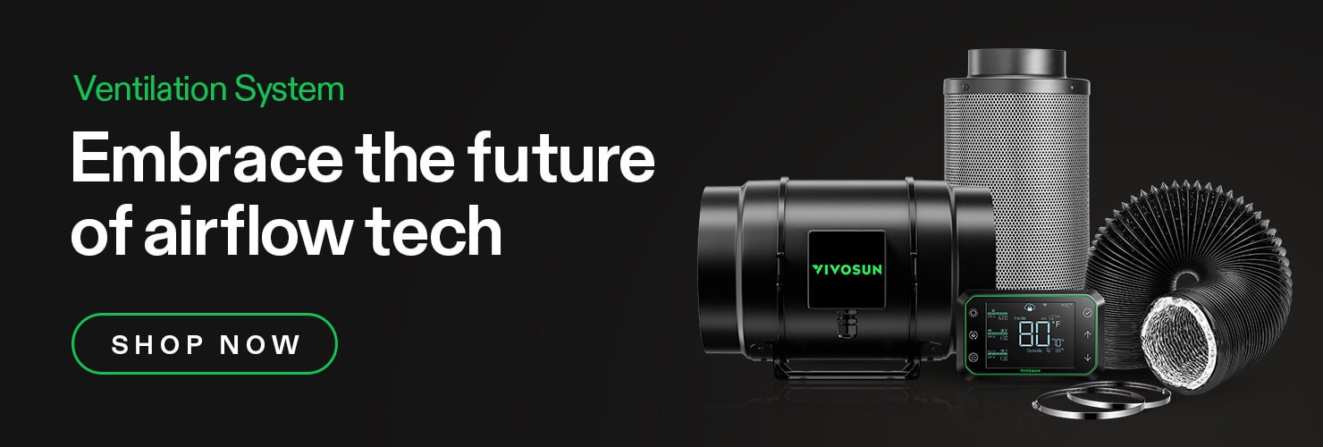 Vivosun Collections of Environment & Climate Control for Grow Rooms & Tents