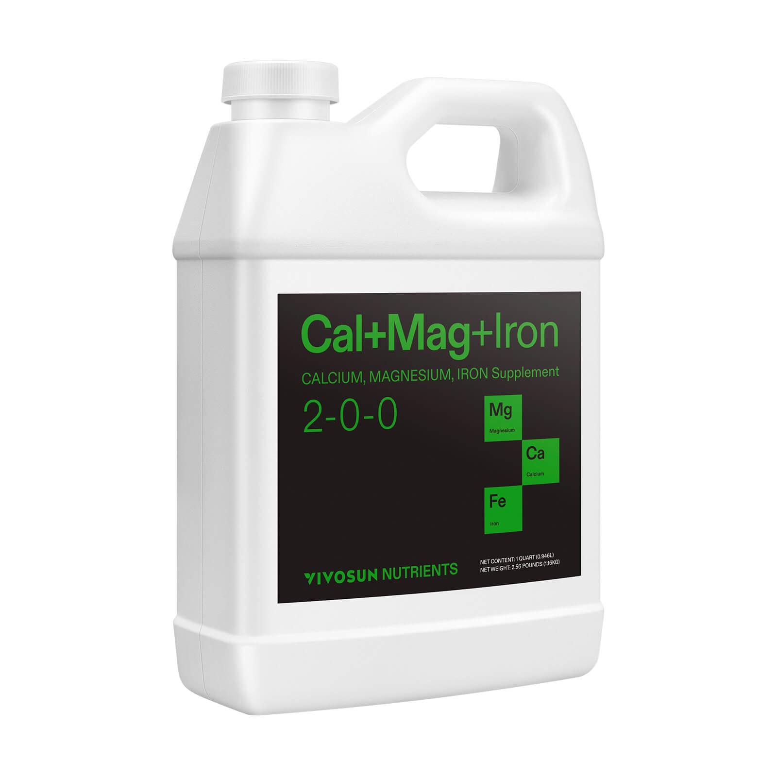 Cal+Mag+Iron (2-0-0), Calcium, Magnesium & Iron Supplement, Liquid ...
