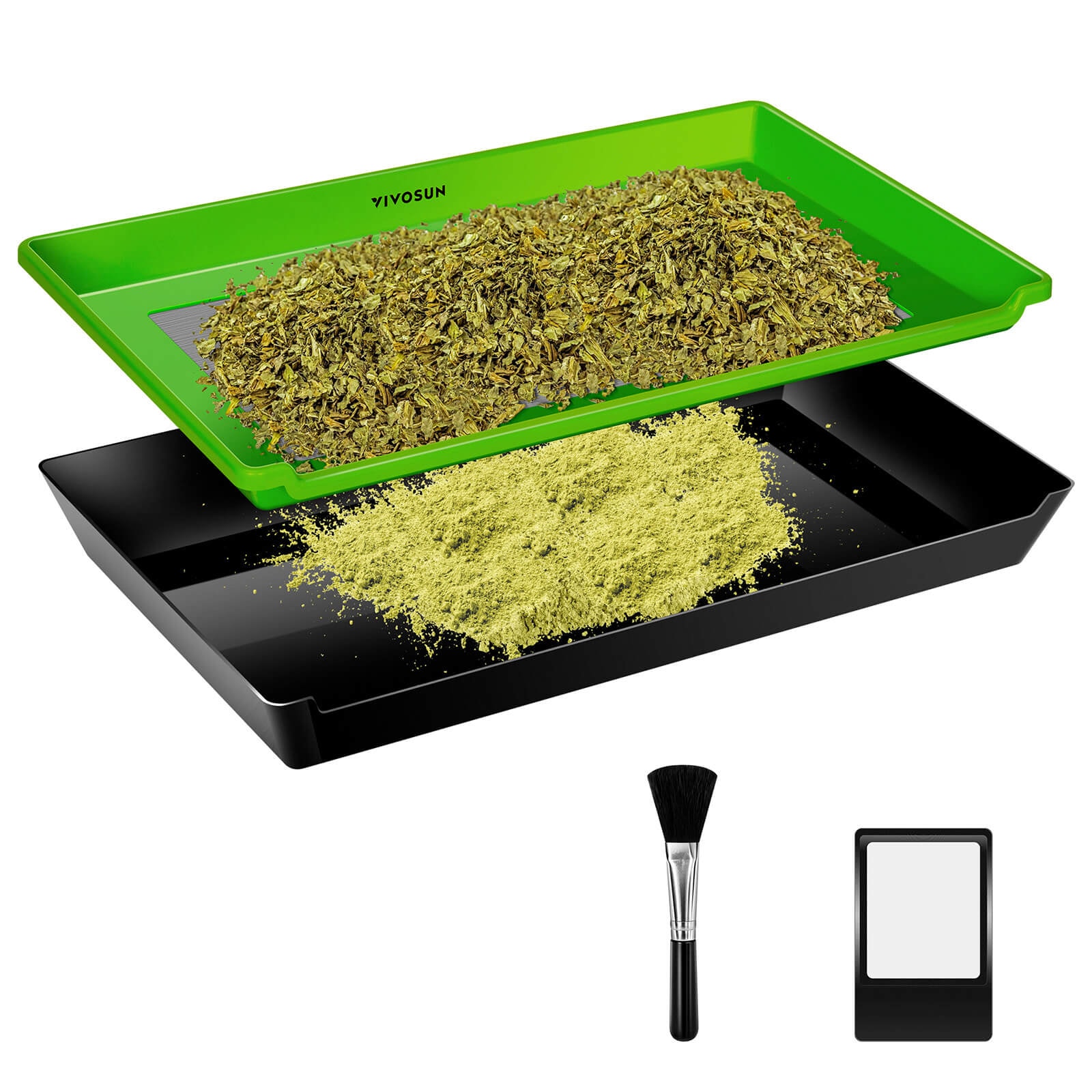 2-in-1 Trimming Tray 20" x 13", with 150 Micron Mesh Sifter, Bottom ...