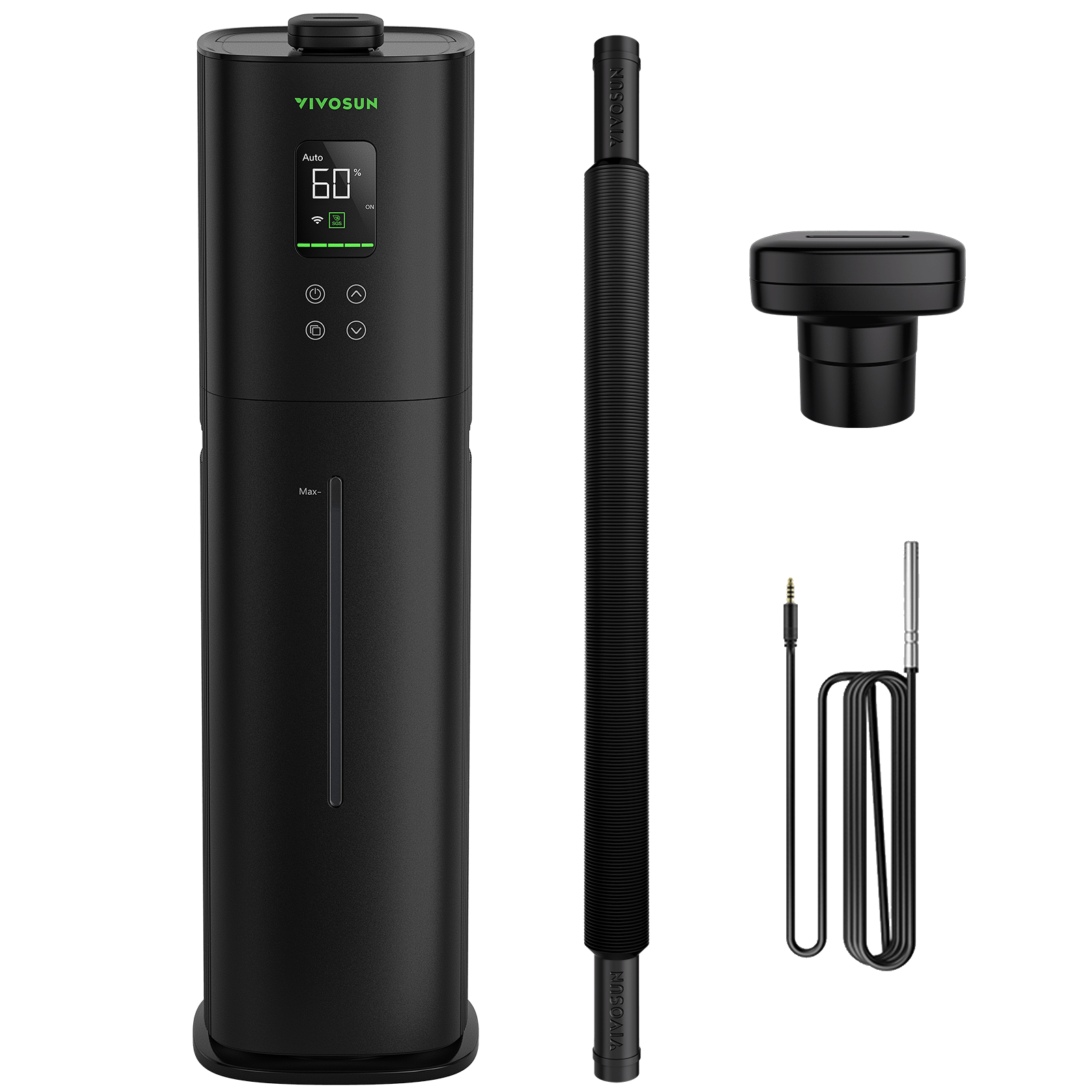 AeroStream H09 Intelligent Wi-Fi Humidifier, 2.38 Gal / 9 L Humidifier ...