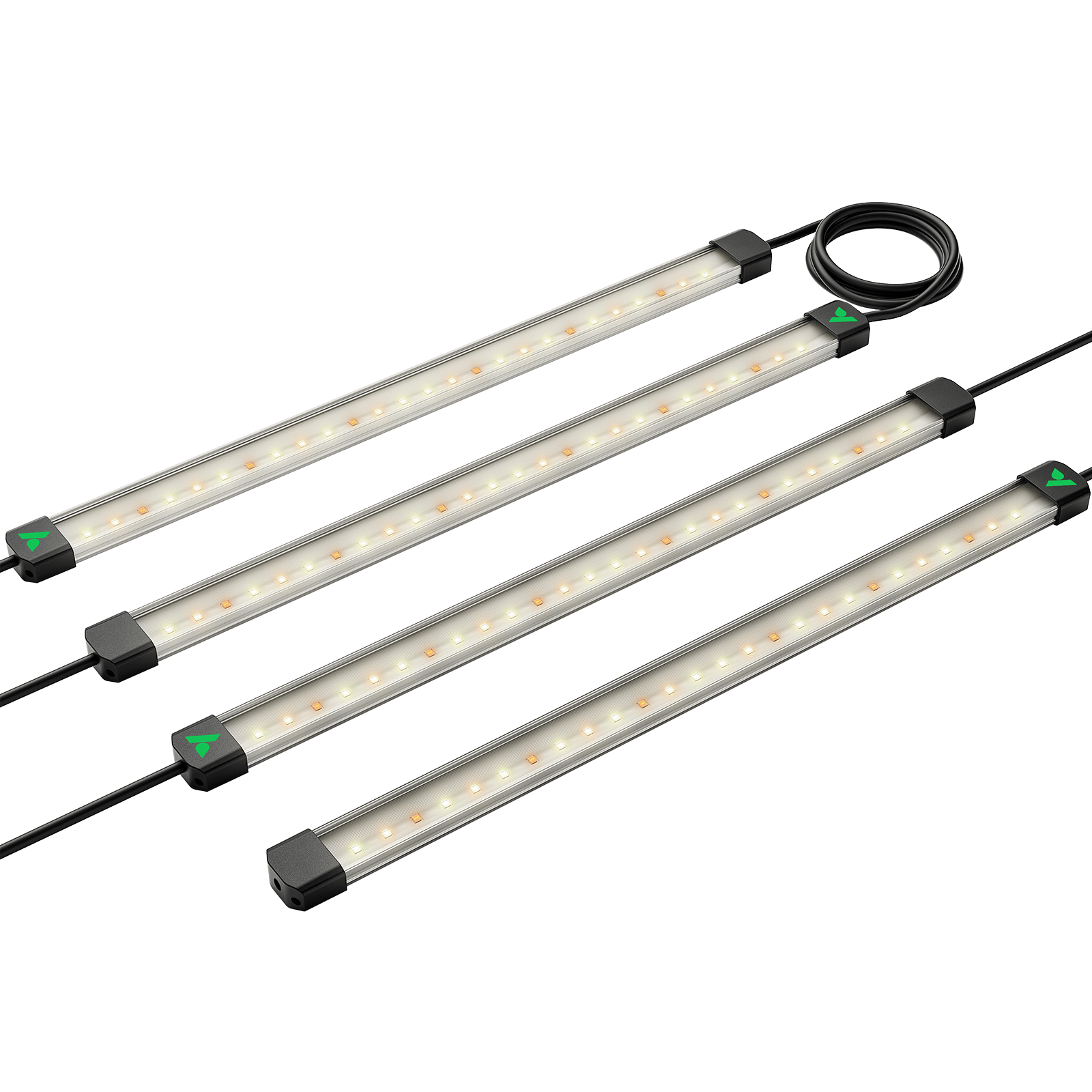 LumaRay Side Lights (4-Bar), Full Spectrum LED Bar Lights, SGS Compatible