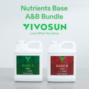 Vivosun Nutrients Base A & B Bundle, Liquid Fertilizer Supports Vegetative and Flowering Stage