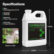 Cal+Mag+Iron (2-0-0), Calcium, Magnesium & Iron Supplement, Liquid ...