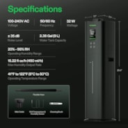 AeroStream H09 Intelligent Wi-Fi Humidifier, 2.38 Gal / 9 L Humidifier ...