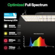 Standard Grow Tent Kit GIY-52 2x5, 3-Plant Complete System, with 200W ...